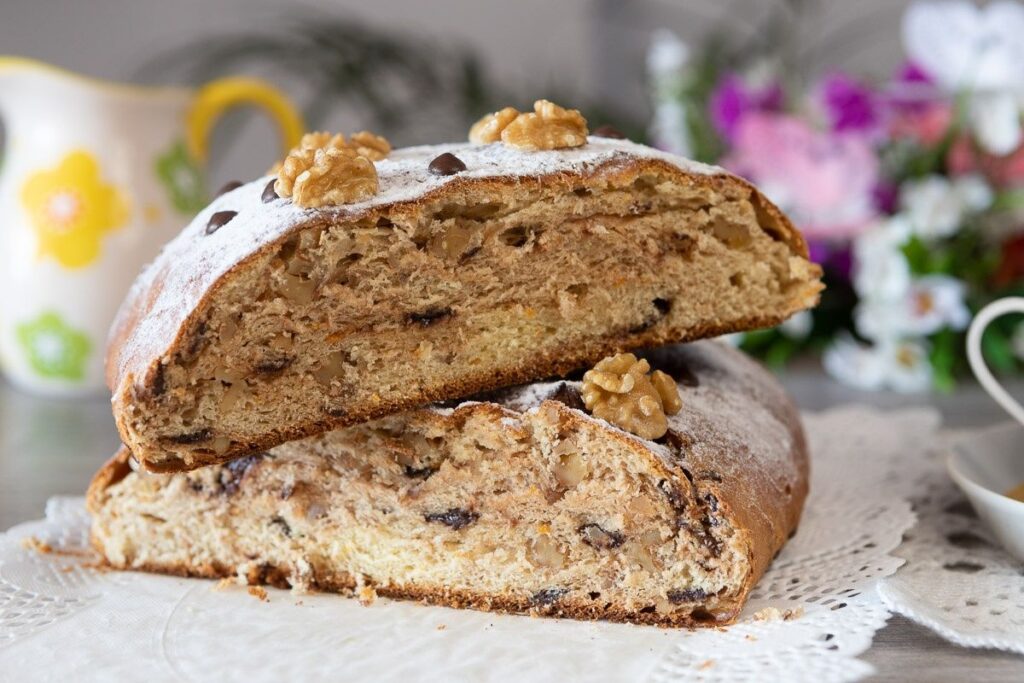Pan con chocolate y nueces - Mis recetas preferidas
