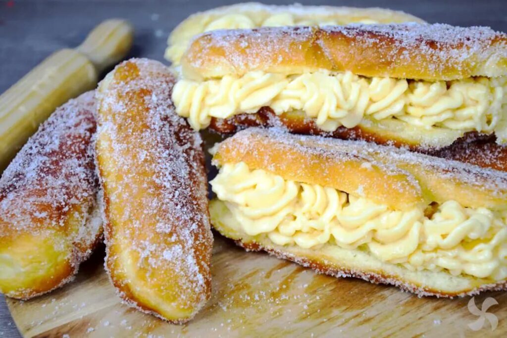 Dulce de crema, Xuxos, Pachanga - Mis recetas preferidas