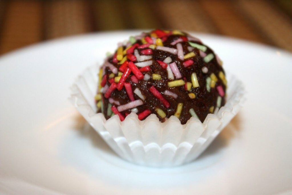 Bombones de colores caseros - Mis recetas preferidas