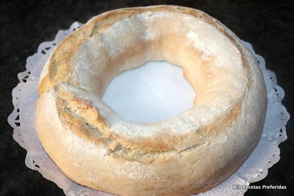 Rosca de pan casero deliciosa - Mis recetas preferidas