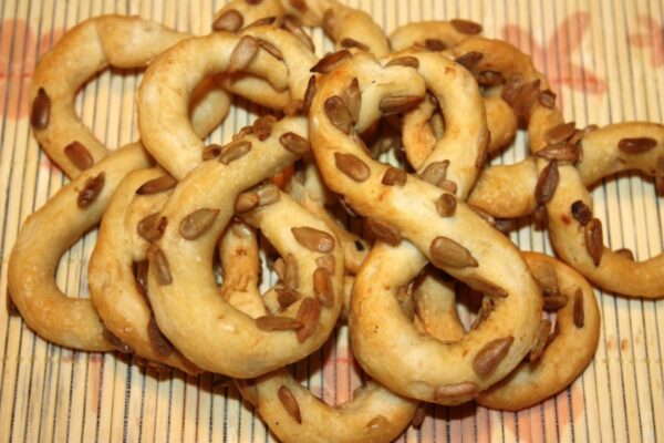 Bastones de pan con pipas- Mis recetas Preferidas