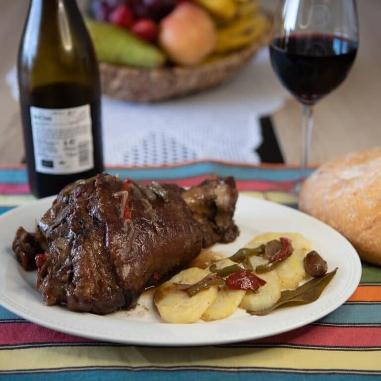 Codillo al horno - con verduras Mis recetas preferidas